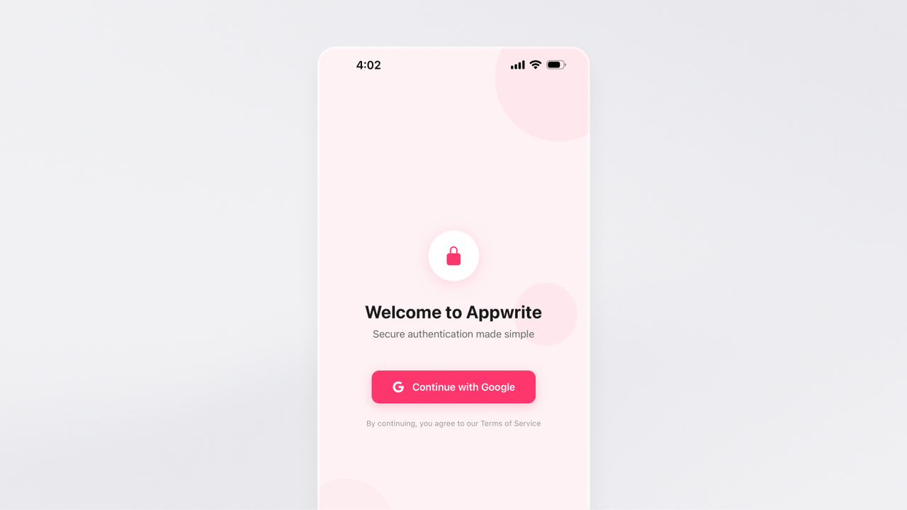 Implementing Google OAuth with Expo Router - Appwrite