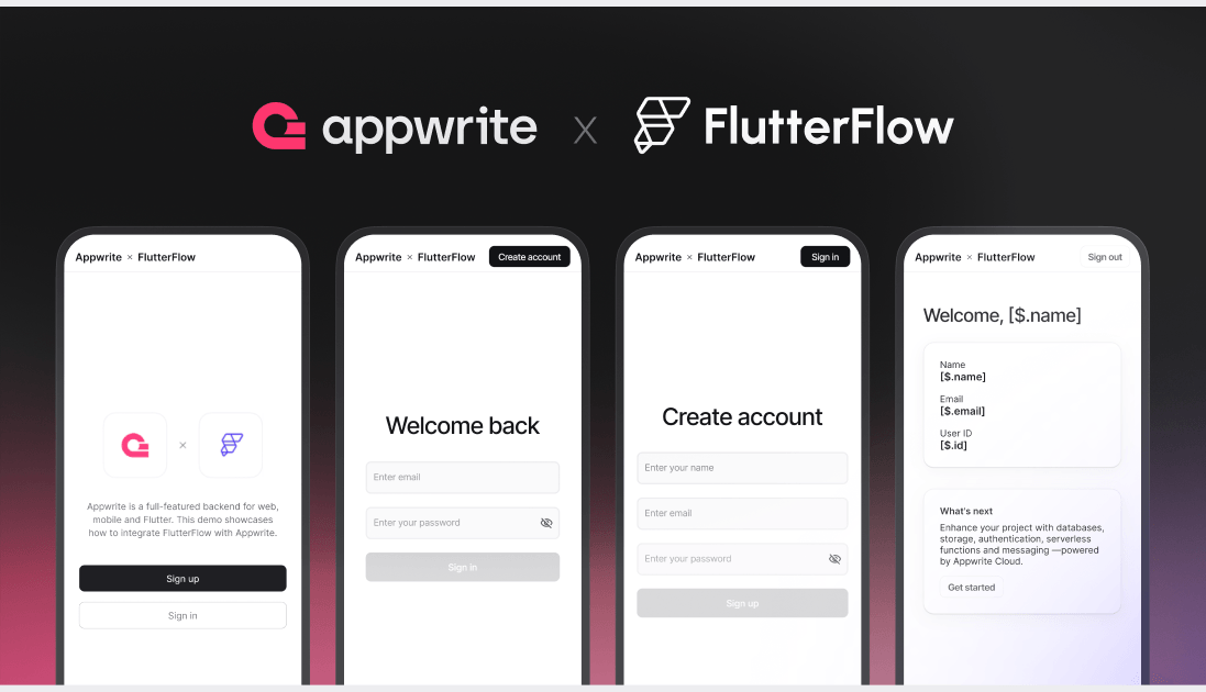 April product update: The Appwrite Network, FlutterFlow auth library, and RxDB integration ...