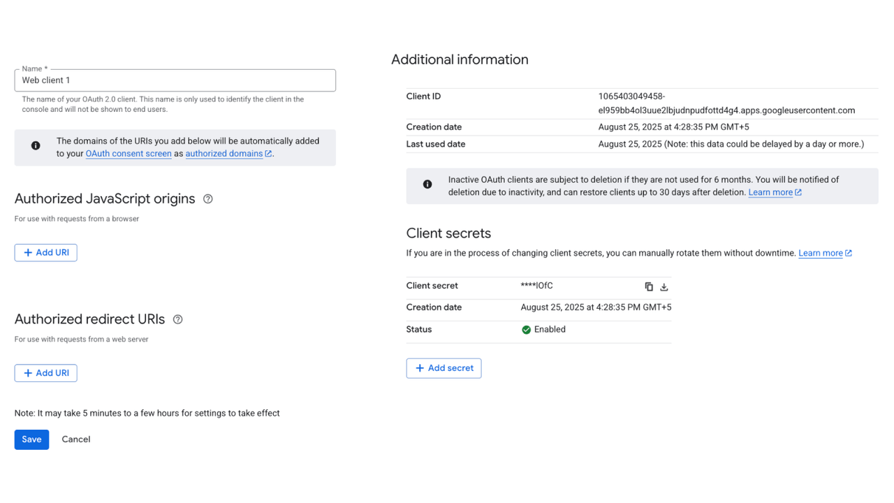 Setting up “Sign in with Google” in your app - Appwrite
