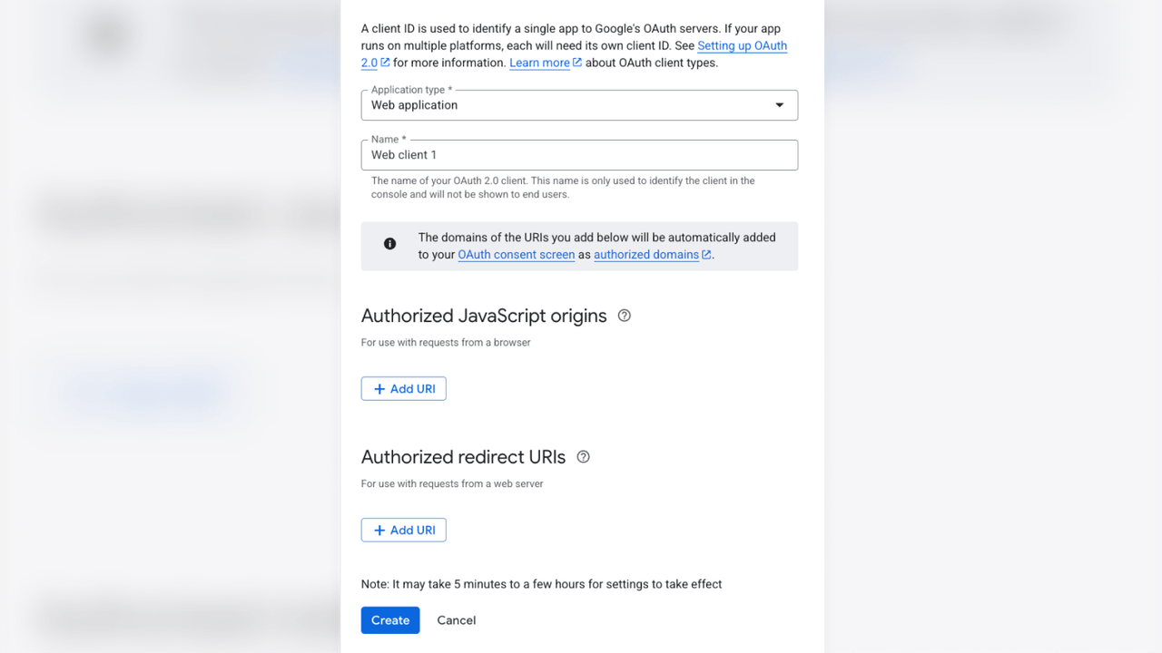 Setting up “Sign in with Google” in your app - Appwrite