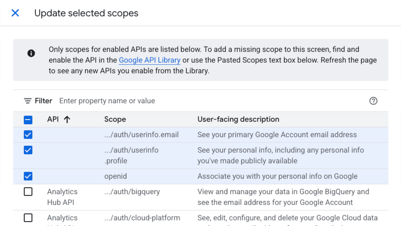 Setting up “Sign in with Google” in your app - Appwrite