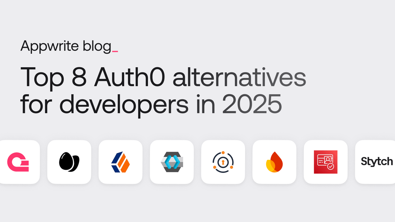Top 8 Auth0 alternatives in 2025 - Appwrite